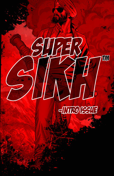 Super Sikh Comics Intro Issue, Super Hero Sikh Comics